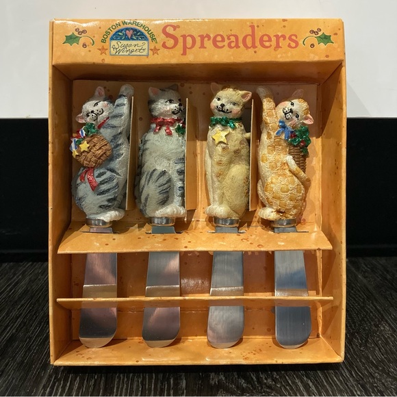 Boston Warehouse | Kitchen | Boston Warehouse Susan Winget Holly Cats ...